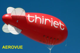 Dirigeable Publicitaire Hélium - AEROVUE - ☎ 03 87 60 71 22