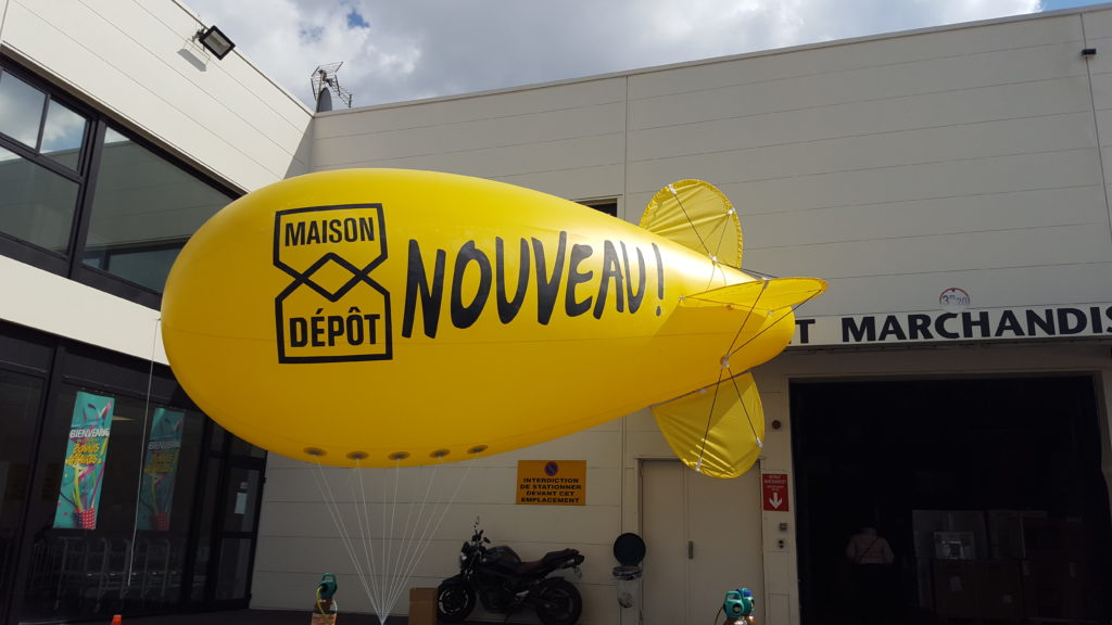 Dirigeable Publicitaire Hélium - AEROVUE - ☎ 03 87 60 71 22