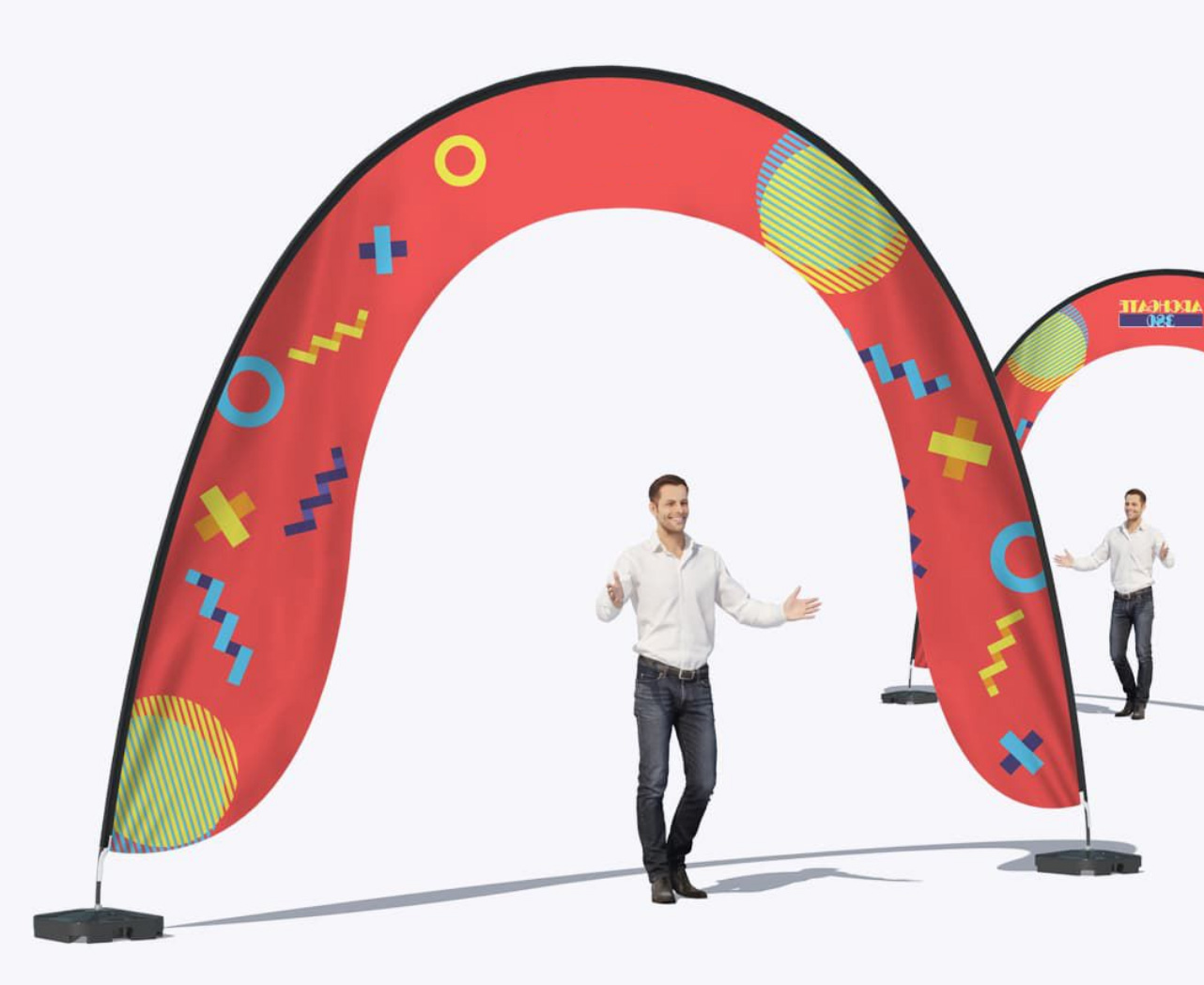 Arches Textiles Publicitaires - AEROVUE - ☎ 03 87 60 71 22